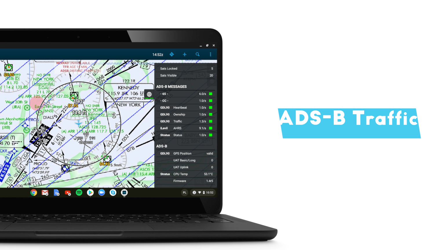 DroidEFB Chromebook ADSB Tutorial | DroidEFB