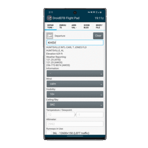 DroidEFB | Pilot Navigation App for Android Devices