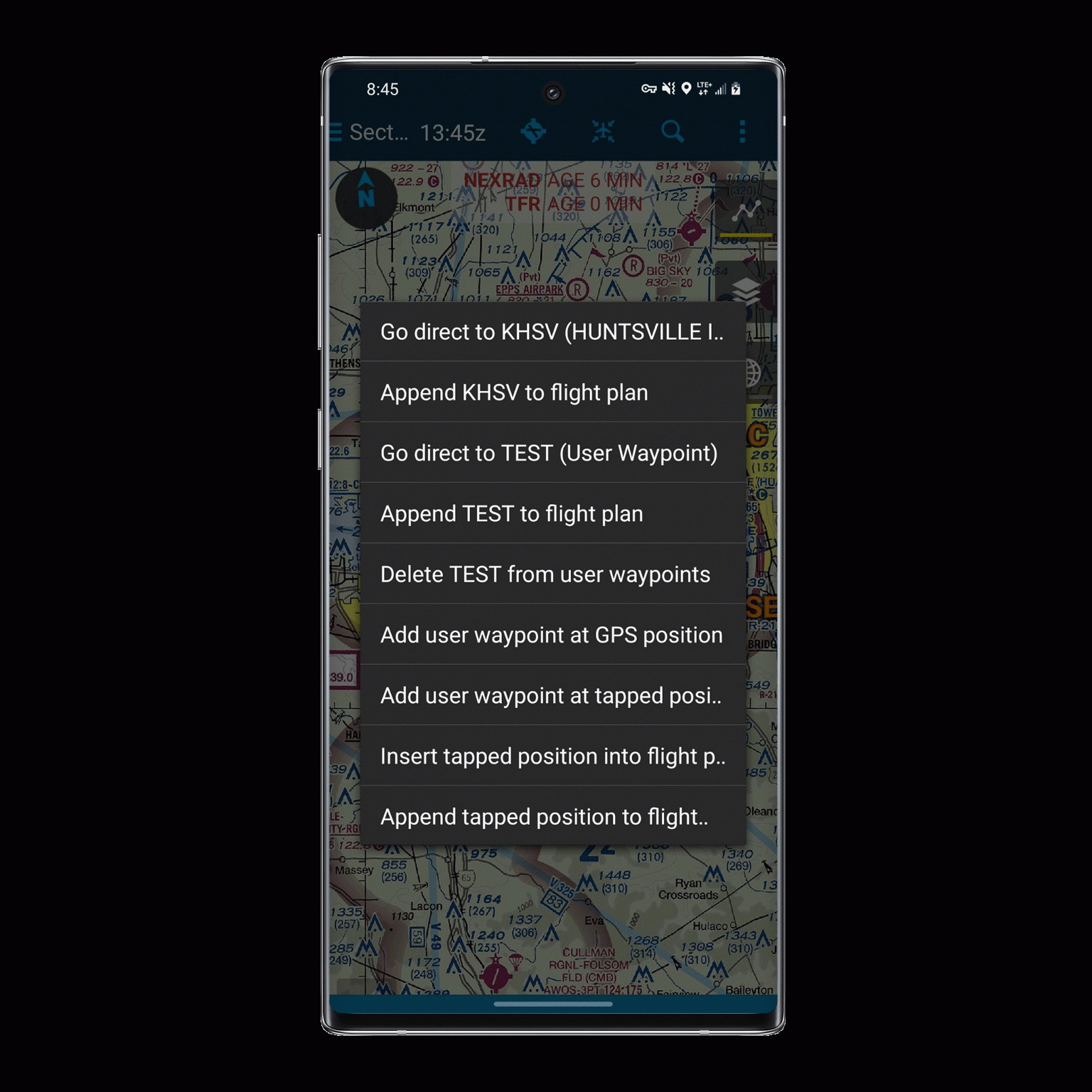 Aviation App for Android Devices - DroidEFB